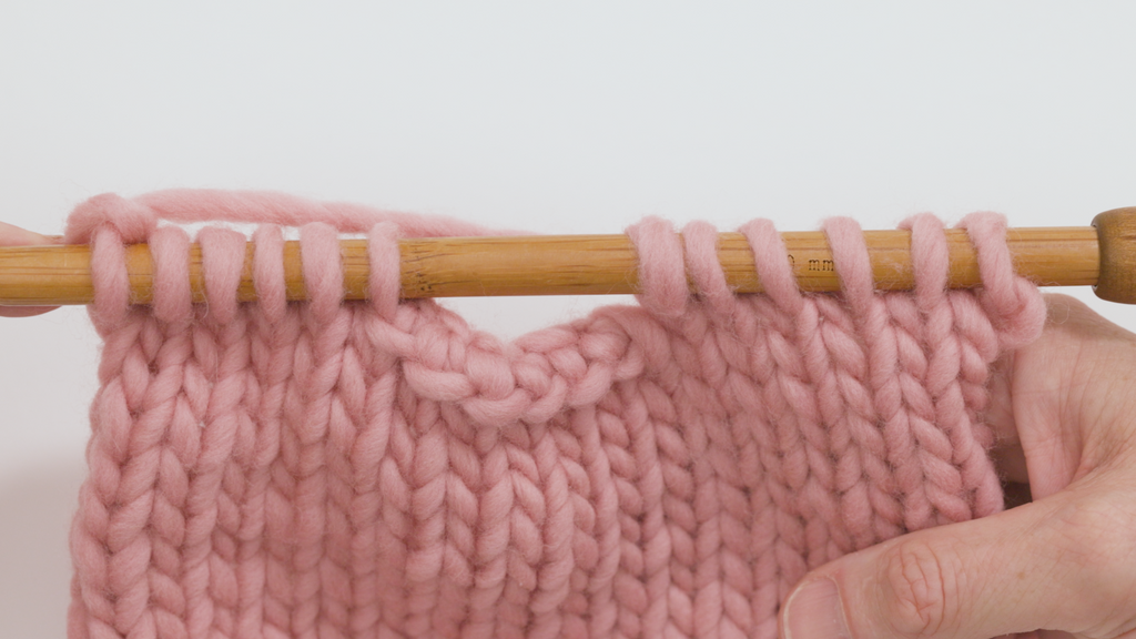 How to Cast Off Stitches in the Middle of a Row