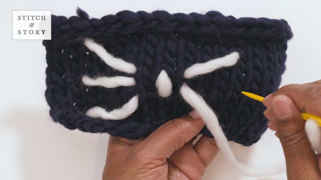 How to Embroider Your Knitting