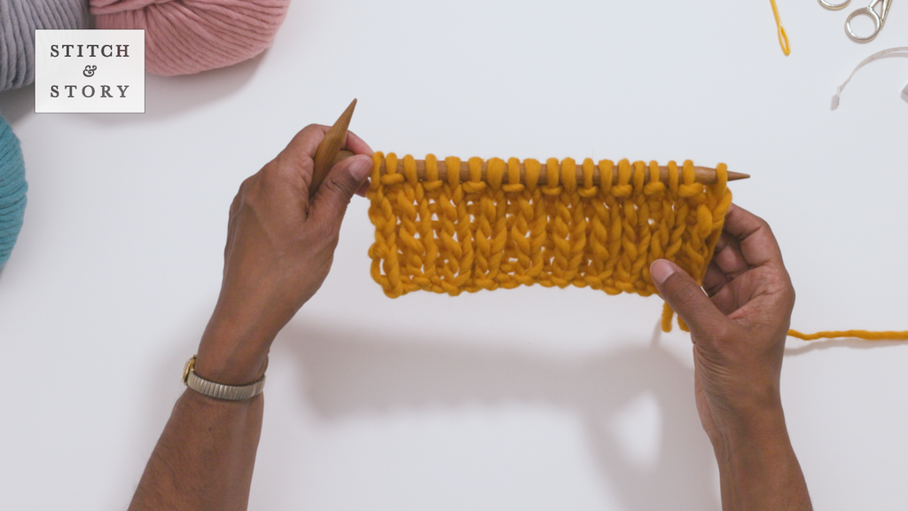 How to Knit 1x1 Rib Stitch