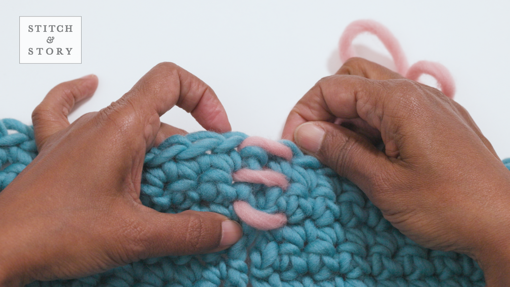 Sewing Up a Straight Edge Using Whip Stitch