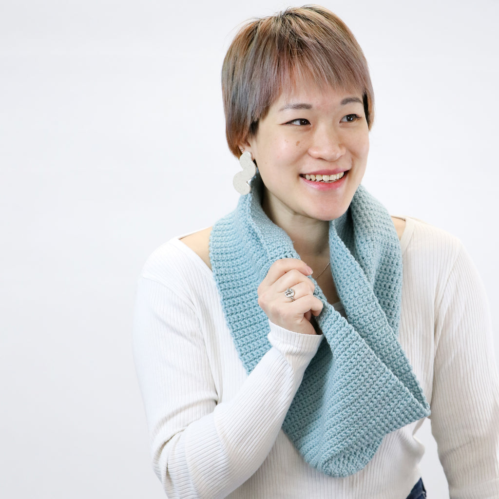 Finley Easy Snood Crochet Kit | Stitch & Story