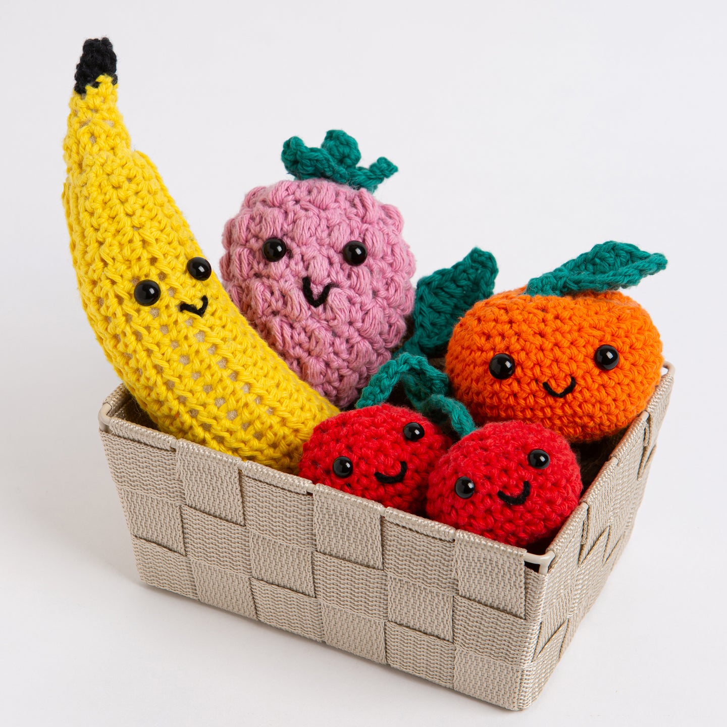 Beryl the Raspberry Amigurumi Crochet Kit | Stitch & Story