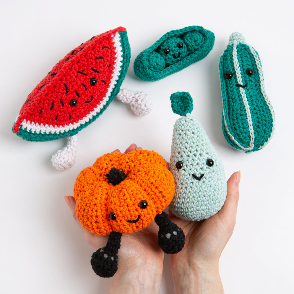 Melany the Watermelon Amigurumi Crochet Kit | Stitch & Story