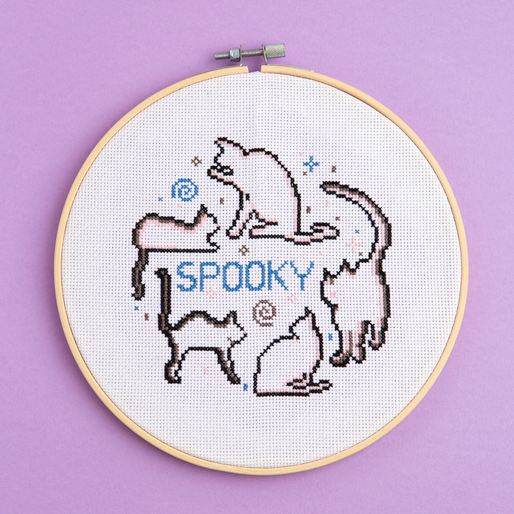 Spooky Halloween Cross Stitch Kit | Stitch & Story