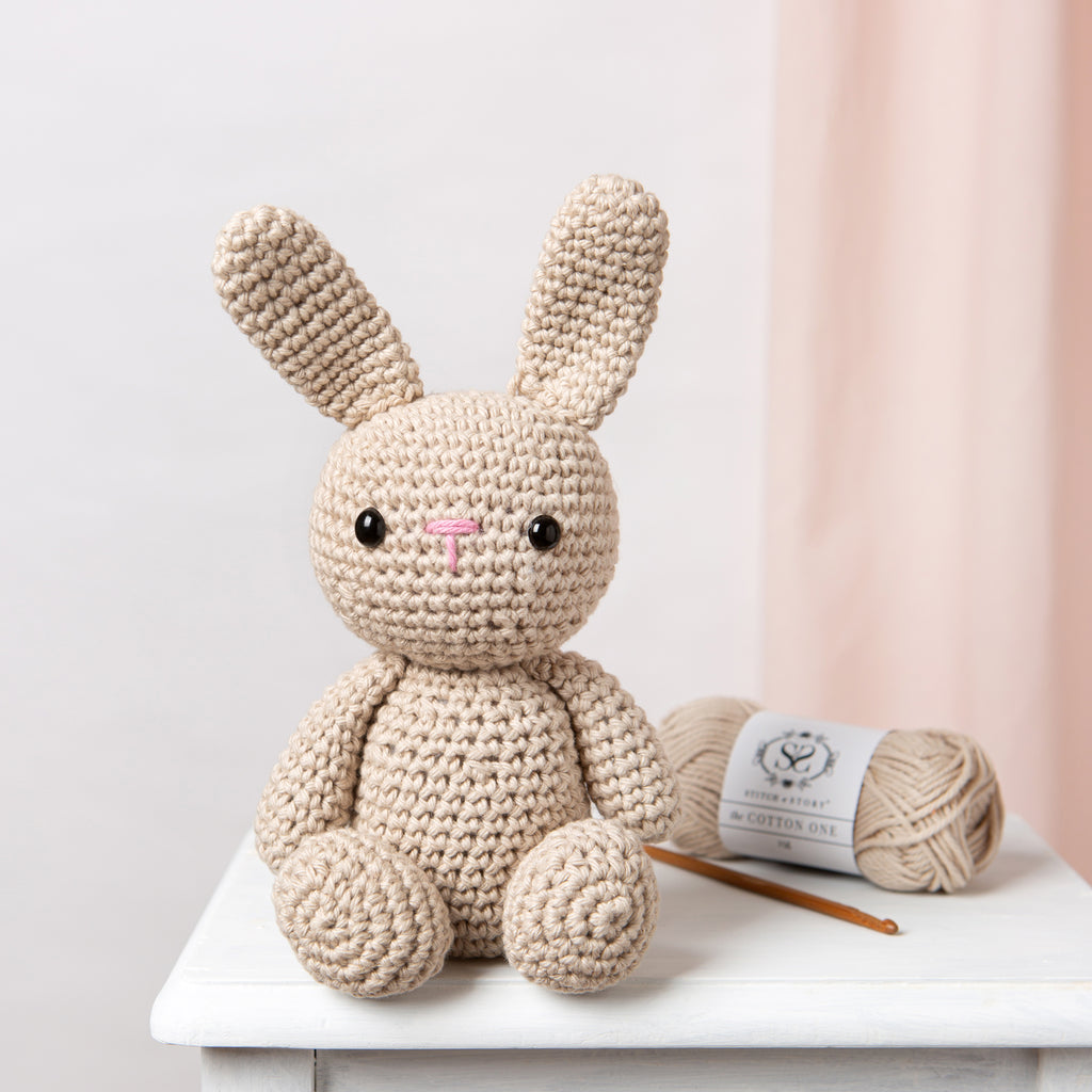 Kali Bunny Amigurumi Crochet Kit | Stitch & Story