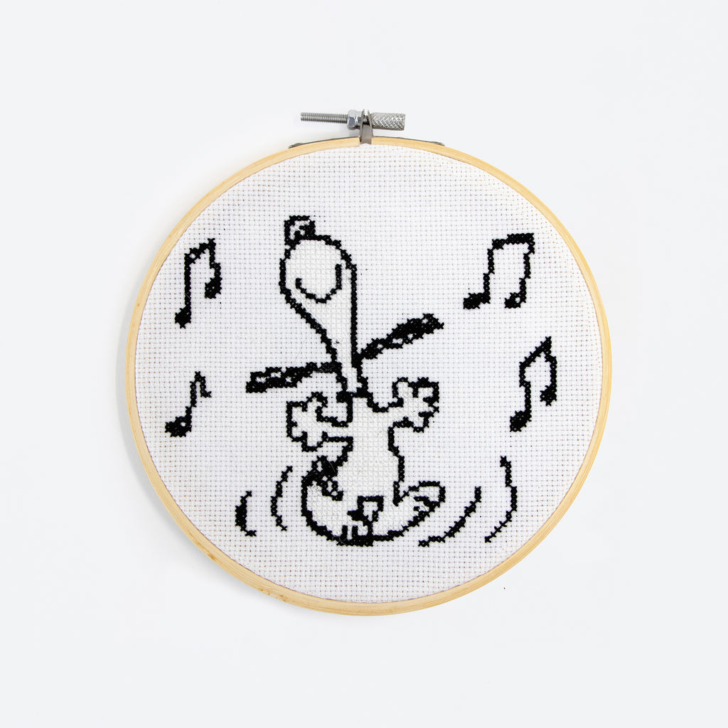 Peanuts: Snoopy Dance Cross Stitch Kit | Stitch & Story