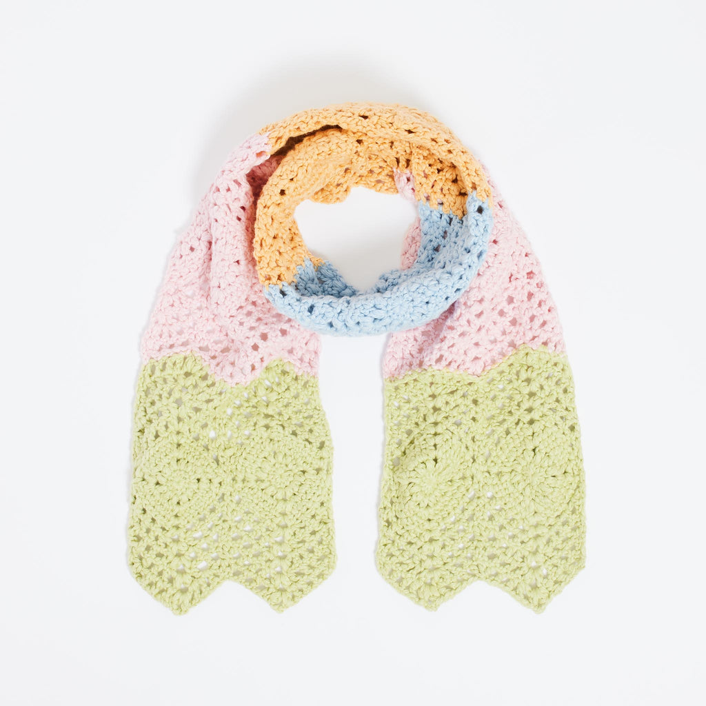 Chevron Motif Scarf Downloadable Pattern