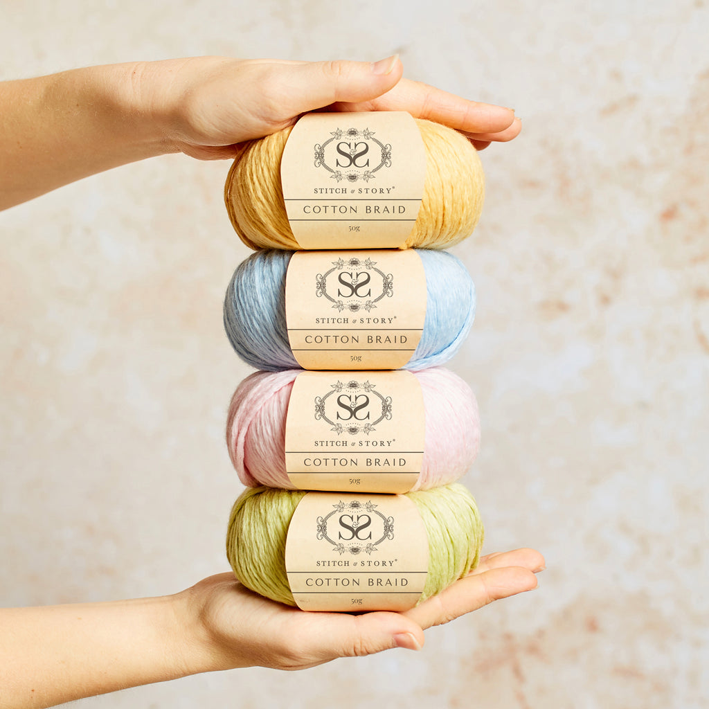 Cotton Braid 50g Balls | Stitch & Story