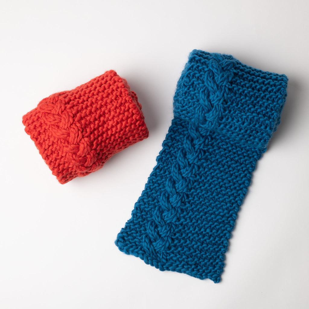 Noah Braided Scarf Downloadable Pattern